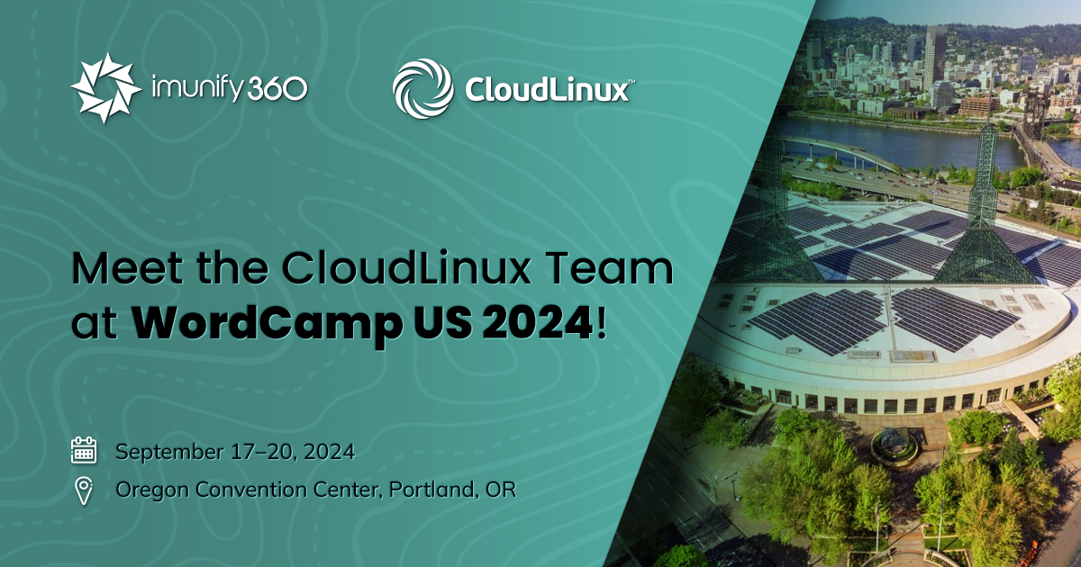CloudLinux at WordCamp US 2024: Join Us for Key Insights and Networking