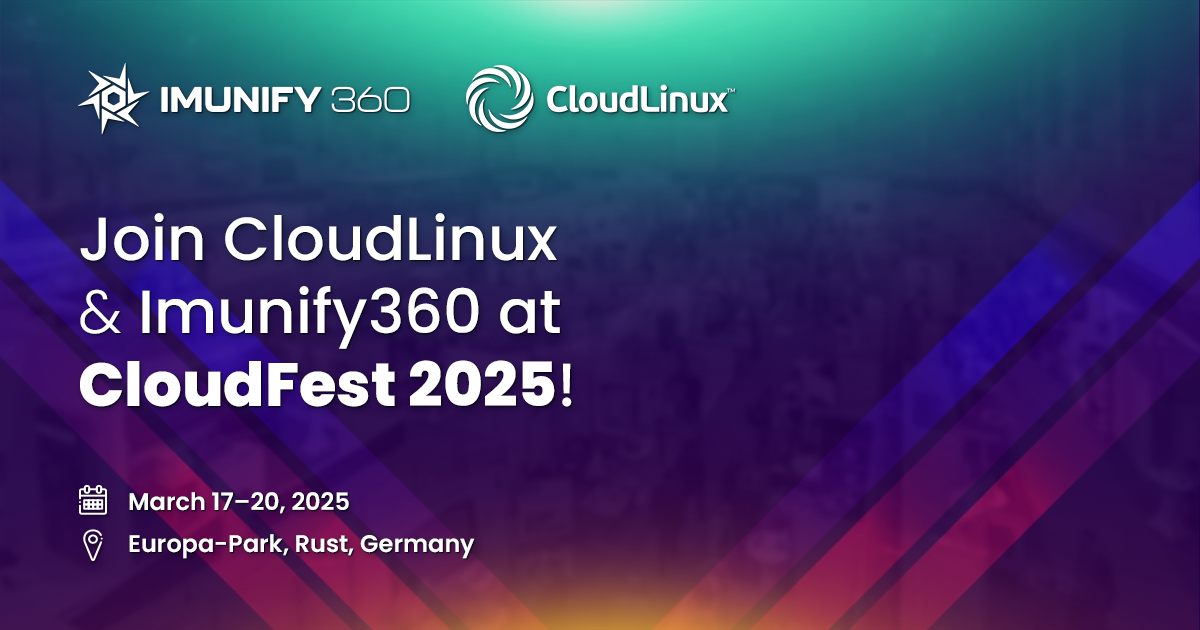 Join CloudLinux at CloudFest 2025 – See You There!