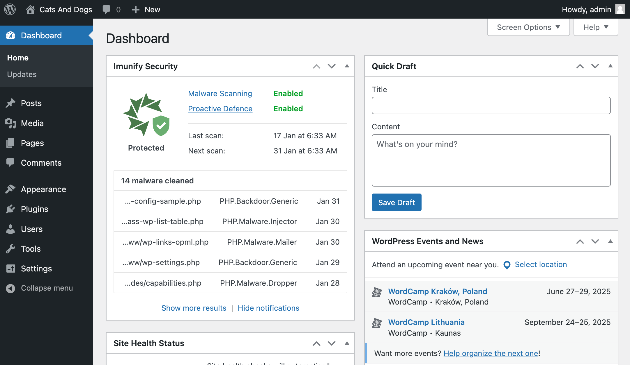 Introducing The Imunify Security Wordpress Plugin Visibility Value