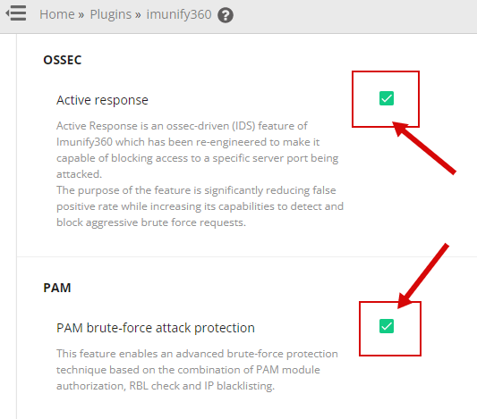 Updates in Active Response x PAM protection